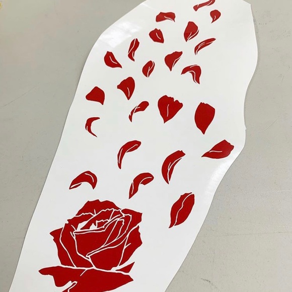 Other | Rose Decal Car Decal | Poshmark